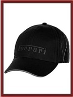 Ferrari Logo Cap - Black (FP8511)