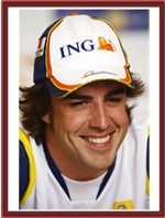 Fernando Alonso ING Renault F1 Hat