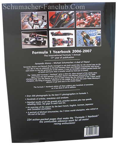 Formula 1 Yearbook 2006-2007 (Book ISBN: 2847071105)