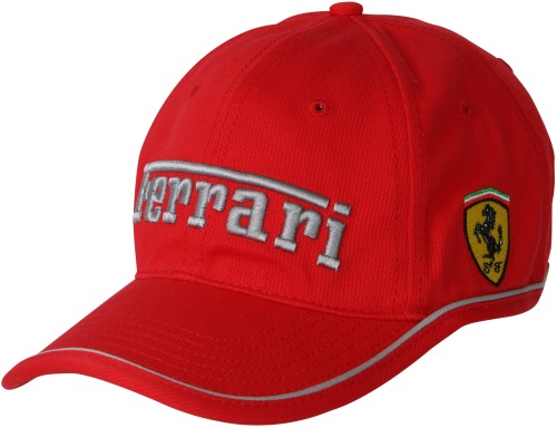 Ferrari Piped Buffer Volume Cap - Red (SFR0105)