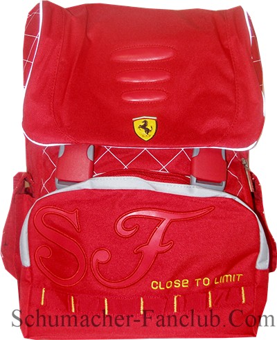 Ferrari SF Logo Backpack - Red (FR7931)